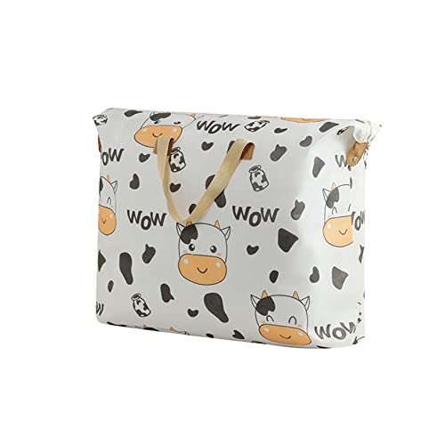 Hglyxoae 4 Largecapacity Storage Bag Of Different Sizes Storage Bag With Handle Largecapacity Storage Bag Foldable Storage Bucket For Quilt Blanket (4pc)