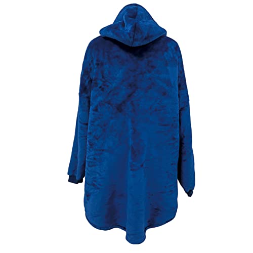 Ustyle Wearable Blanket Oversized Hoodie Blanket for Adults Cozy Sherpa Fleece Blanket Hoodie with Giant Pocket One Size Fits Most