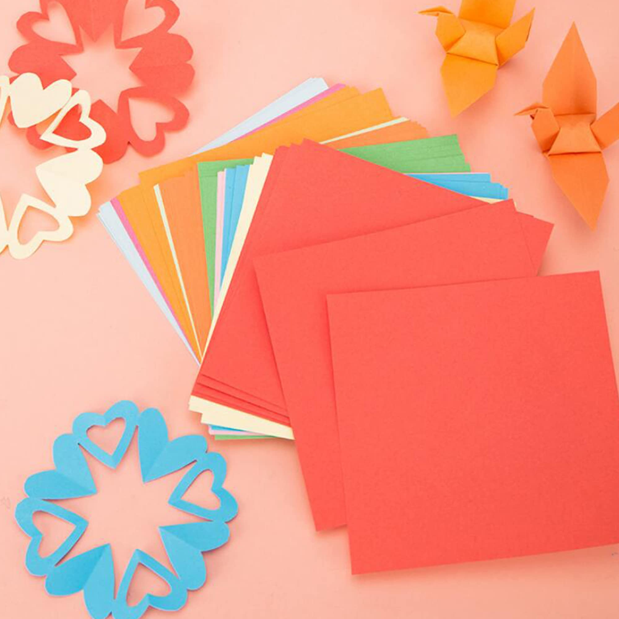 Origami Paper, Double Sided Color, 20 Colors, 200 Sheets -15✖15cm