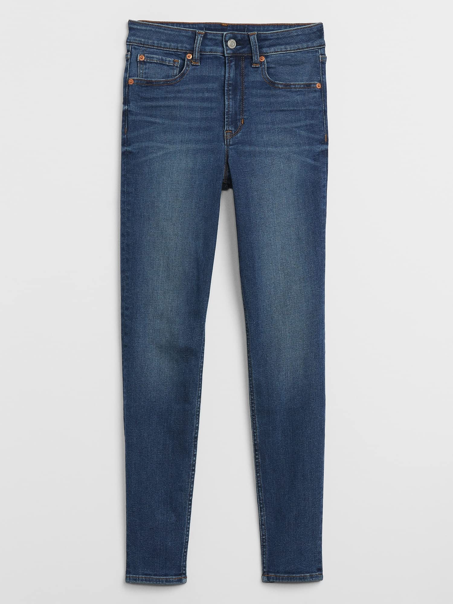 GAP Womens High Rise Legging Jeans, Medium Charlotte, 34 Regular US