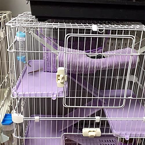 Bangminda Small Animal Hammock Ferret Hammock Hammock Tunnel Hamster Squirrel Sugar Slingshot Guinea Pig Ferret Accessories Hanging Hiding Tunnel Tube Toy for Cage