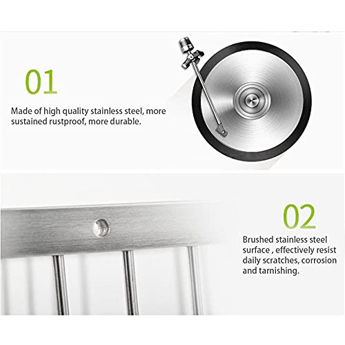 BKDFD Stainless Steel Shower Basket Wall Mounted Kichen Bathroom Shower Shelf Shampoo Holder Toiletries Organizer floating shelf