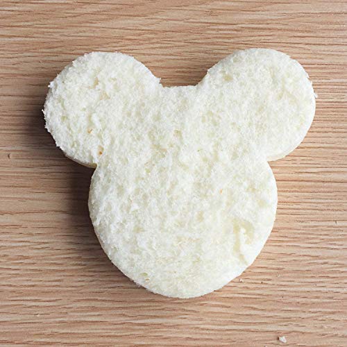Stainless Steel Mickey Mouse Cookie Cutter/Kids Sturdy Cutters for Cookies, Sandwiches, Biscuit