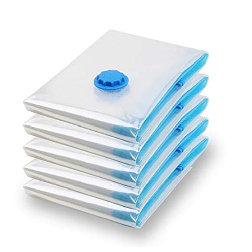 Airlove Vacuum Storage Bags More Compression Space Saver Bags for Clothes Comforters Pillows Bedding Travel