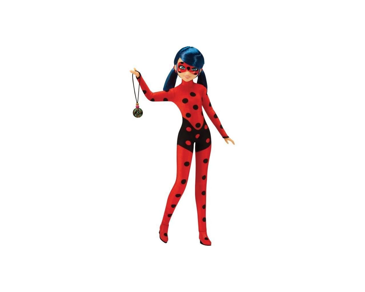 Miraculous Ladybug and Cat Noir Toys Ladybug Lucky Charm Fashion Doll | 26cm Ladybug Lucky Charm Doll with Accessories Kwami | Marinette Superhero Ladybug | Bandai Dolls