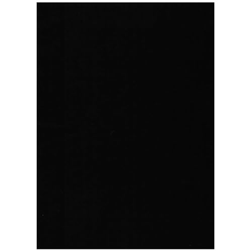 Pemberly Row 7" Full Size Futon Mattress Replacement, Suede Fabric Sleeper Sofa Bed Mattress, Cotton and Foam Construction, Black-Frame Not Included