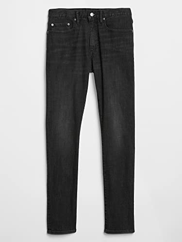 GAP Mens Soft Wear Slim Fit Jeans, Dark Grey 007, 34W x 30L US
