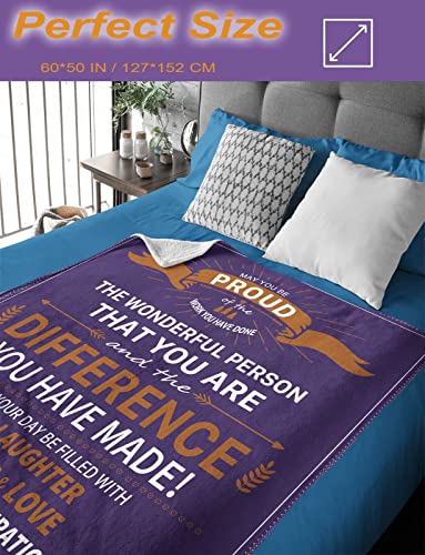 2023 Retirement Blanket Gift for Him & Her - Happy Retirement 60"x50" Soft Throw - Perfect for Nurses, Police, Teachers, Colleagues, Bosses & Parents.