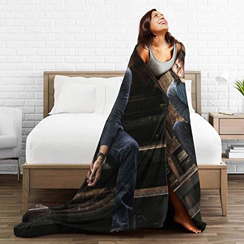 The Walking Dead Daryl Dixon Blanket Soft Plush Throw Blanket - Super Fuzzy Fleece Blanket for Couch Bed Sofa All Season 60"X50"