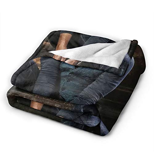 The Walking Dead Daryl Dixon Blanket Soft Plush Throw Blanket - Super Fuzzy Fleece Blanket for Couch Bed Sofa All Season 60"X50"
