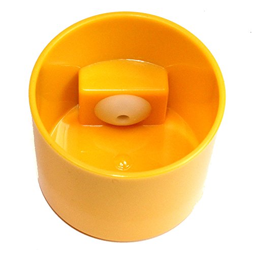 Vitavac - 5g to 20 grams Vacuum Sealed Container - Yellow Cap & Black Body