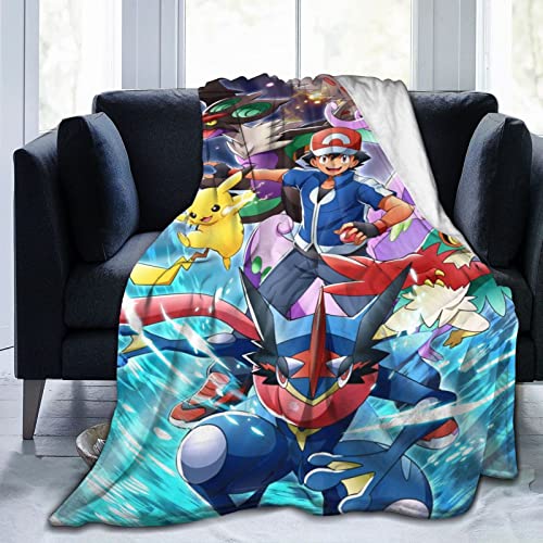 Anime Blanket Merch Ultra Soft Throw Blanket Warm Bed Blanket for Travelling Camping Living Room Sofa Bedroom Decor Gifts(40"x30" Style-1)