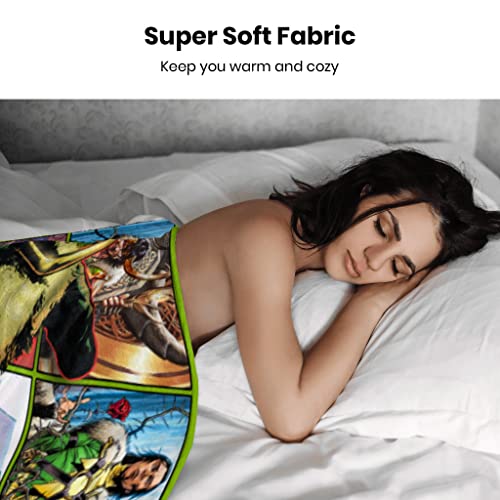 Blanket Ultra-Soft Flannel Throw Blanket All Season Blanket for Sofa Bed Office 52x62
