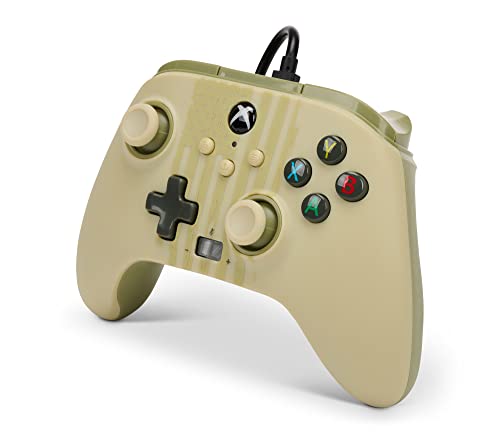 PowerA Enhanced Wired Controller for Xbox Series X|S - Desert Ops, Officially Licensed for Xbox