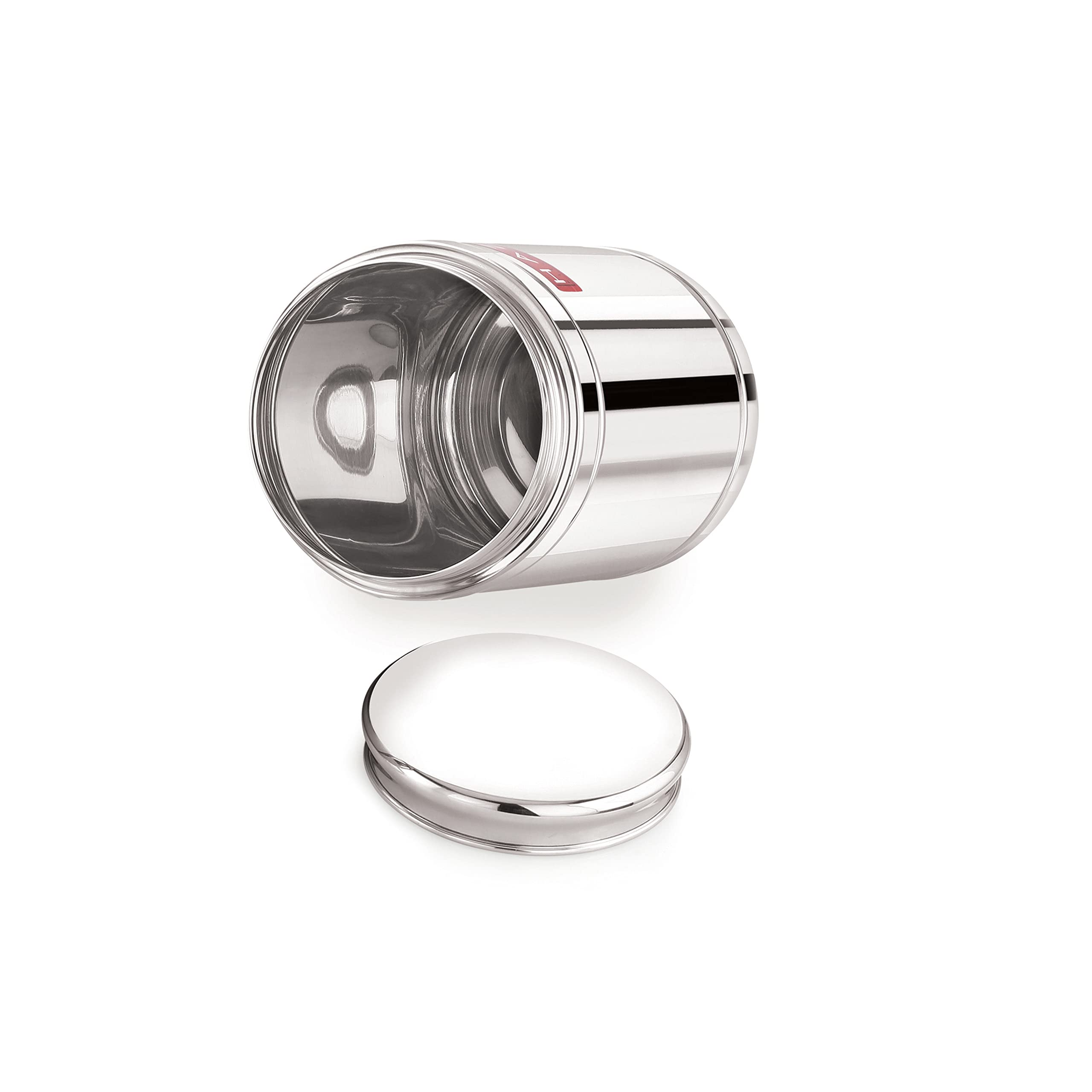 HAZEL Stainless Steel Airtight Container | 800 ml Steel Storage Box For Kitchen | Steel Container Jar For Kitchen Storage | Ideal For Storing Rice, Cereal, Pulse, Snacks
