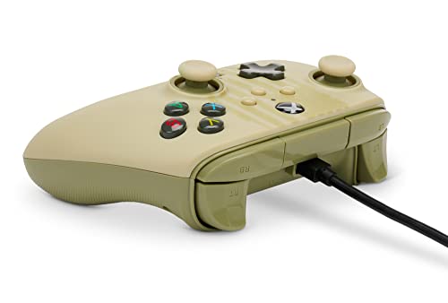 PowerA Enhanced Wired Controller for Xbox Series X|S - Desert Ops, Officially Licensed for Xbox