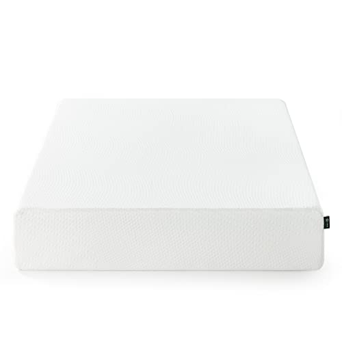ZINUS 12 Inch Green Tea Essential Memory Foam /Bed-in-a-Box/Affordable Mattress/CertiPUR-US Certified, Queen, White