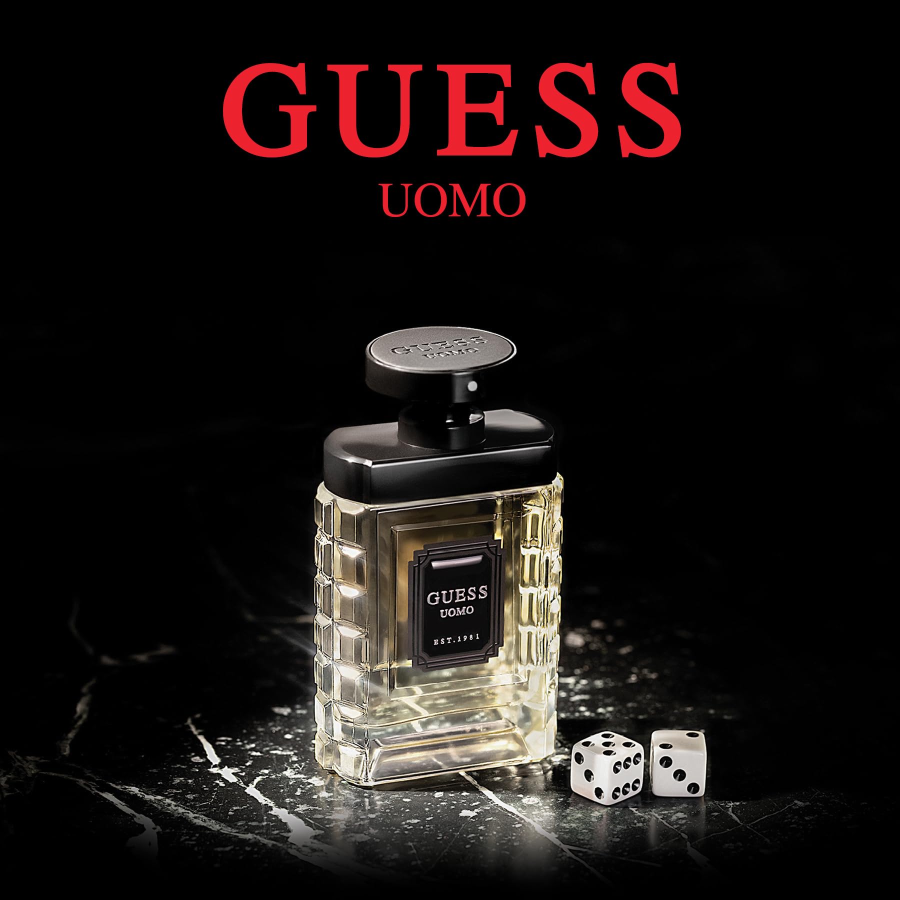 GUESS UOMO Eau de Toilette, 1.7 Fl Oz