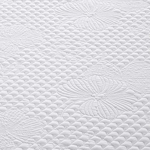 PrimaSleep 6 inch Smooth Top Foam Mattress Sleep Sets, Queen, White