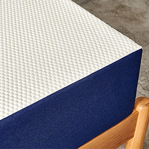 JINGWEI Queen Mattress, 10 inch Gel Infused Memory Foam Mattress in a Box, Premium Bed Mattress with Breathable Soft Cover - Medium Firm Feel-Ventilated Design for Sleep Supportive & Pressure Relief