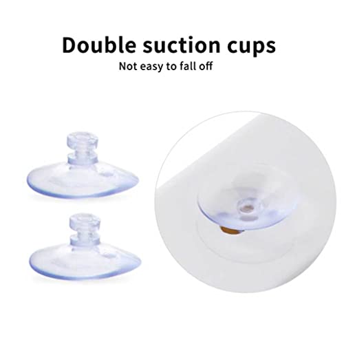 Eioflia Really Useful Box Plastic Storage Box Cotton Pad Dispenser Wall Mounted Cosmetic Make Up Cotton Pads Holder Storage Container with Lid