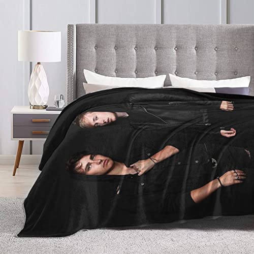 XP-LR S-am and Col-by Blanket,Super Soft Comfortable Flannel Throw Blanke Blanket Super Lightweight Warm Blanket 80"x60"