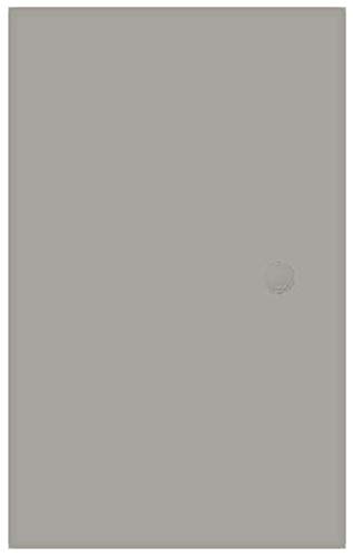 Ketcham 715K - 9" W x 15" H Lockable Series Surface Mounted Bright Annealed Stainless Steel Framed Mirror Medicine Cabinet