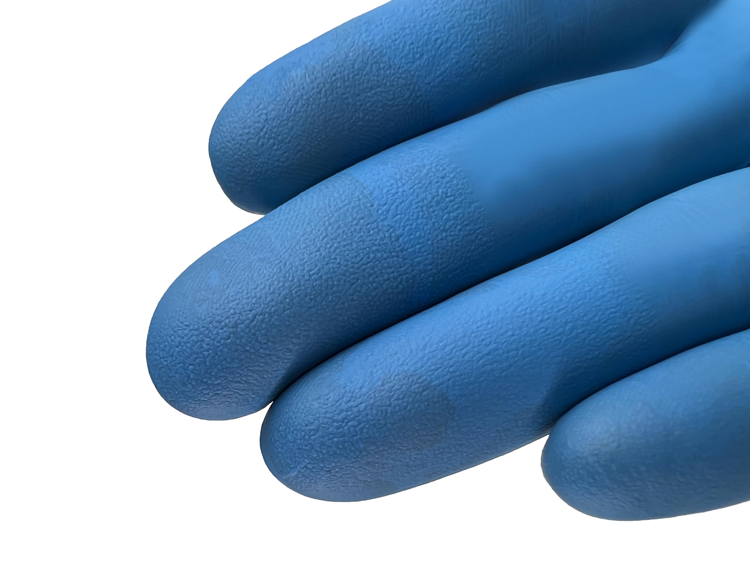 MICROFLEX 10-733 Daily Defense Disposable Rubber Gloves for Cleaning, Food Prep, First Aid - Small, Blue (Case of 1000)
