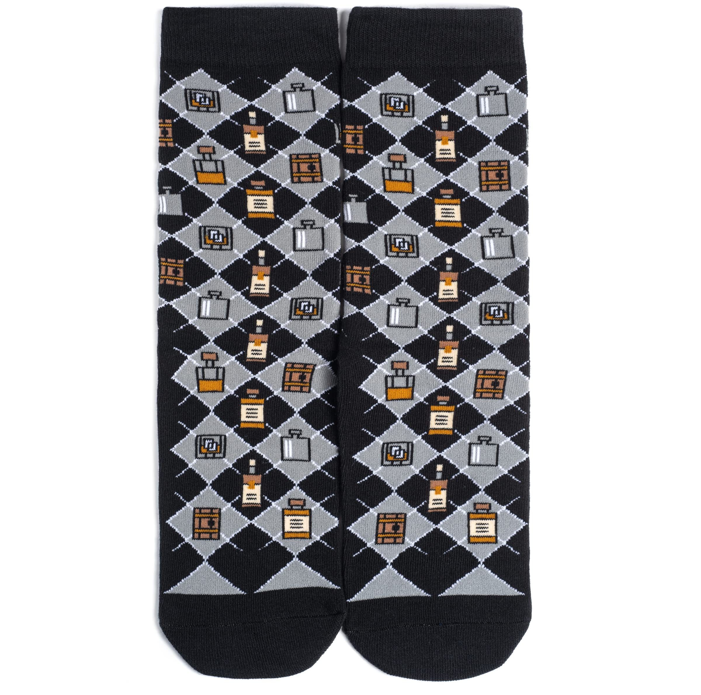 I'd Rather Be Drinking Whiskey Socks - Unique Whiskey Gift for Men Who Have Everything - Unisex One Size