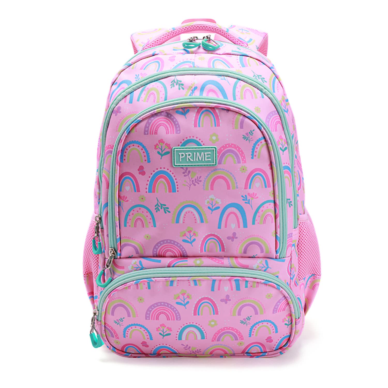 Robhomily Girls Backpack for Elementary Kindergarten Pink Kids Backpack for Girls School Backpack Lightweight Bookbags