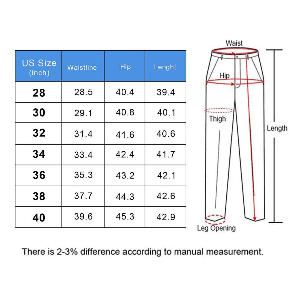 HUNGSON Men's Ripped Skinny Jeans Stretchy Slim Fit Jeans Pants for Men