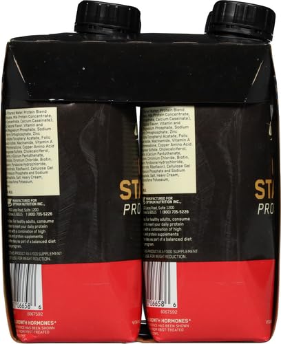 Optimum Nutrition Gold Standard Protein Shake, 24g Protein, Ready to Drink Protein Shake, Gluten Free, Vitamin C for Immune Support, Vanilla, 11 Fl Oz, Pack of 4 (Packaging May Vary)