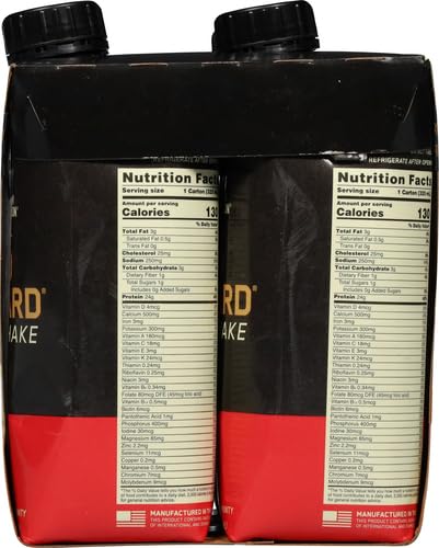 Optimum Nutrition Gold Standard Protein Shake, 24g Protein, Ready to Drink Protein Shake, Gluten Free, Vitamin C for Immune Support, Vanilla, 11 Fl Oz, Pack of 4 (Packaging May Vary)