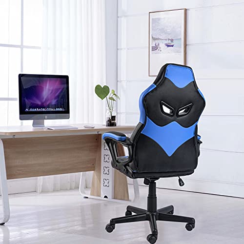 JOYFLY Gaming Chair, Gamer Chair for Adults Teens Silla Gamer Computer Chair Racing Ergonomic PC Office Chair (Blue)