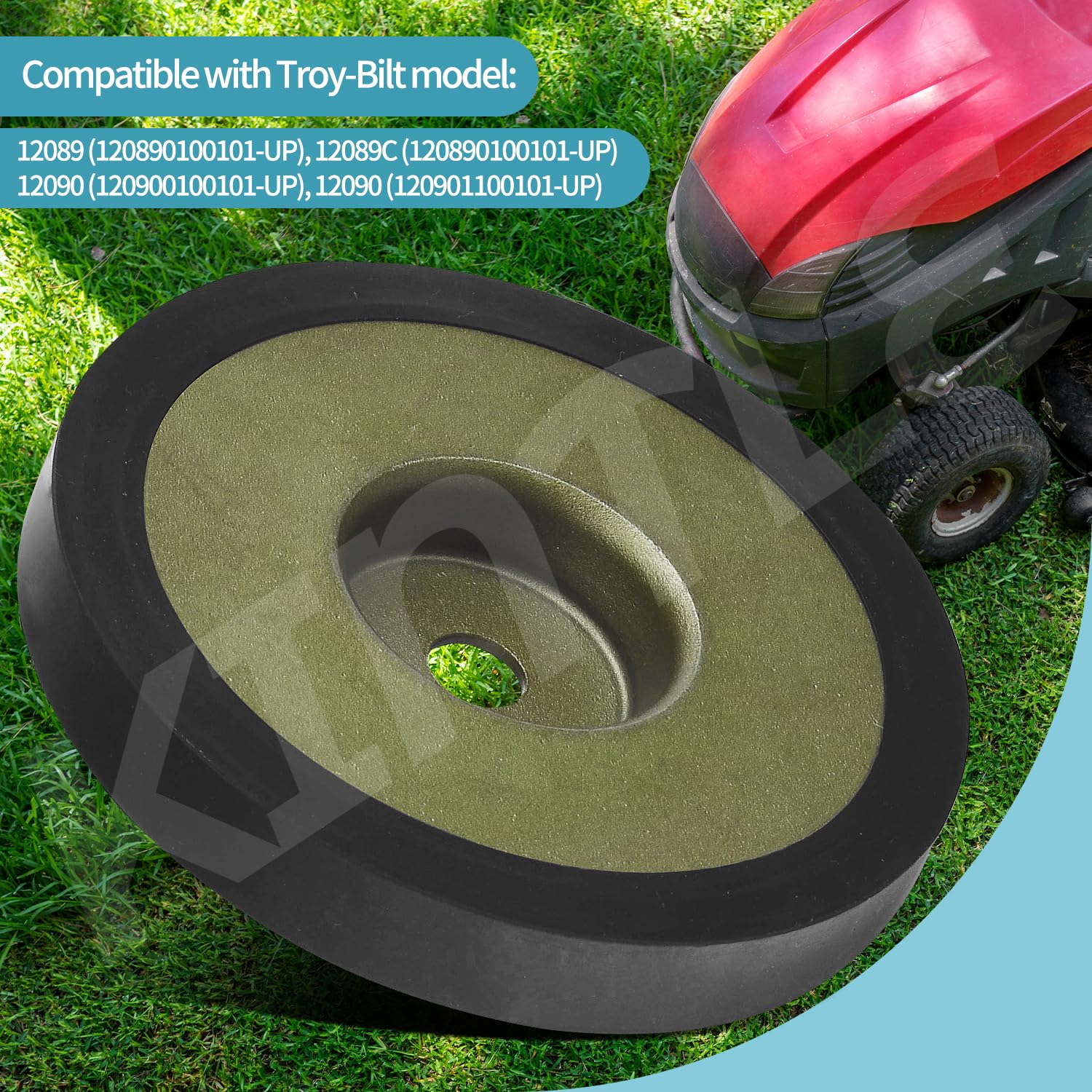 GW-2111 Horse Tiller Reverse Disc (3 3/4") - by KINTLE - Compatible with Troybilt Horse Tillers Dp Models Built Since 1989, Replaces GW-1919, 756-04171