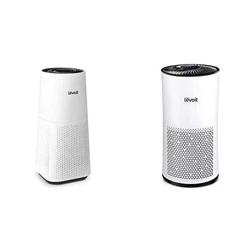LEVOIT Air Purifiers for Home Large Room with HEPA Filter (LV-H134) and Air Quality Monitor (LV-H133)