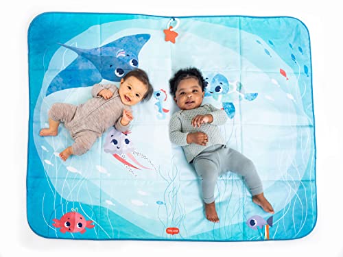 Tiny Love Outdoor Picnic Mat, XL Space Offers Plenty of Room for Play and bonding, Treasure The Ocean