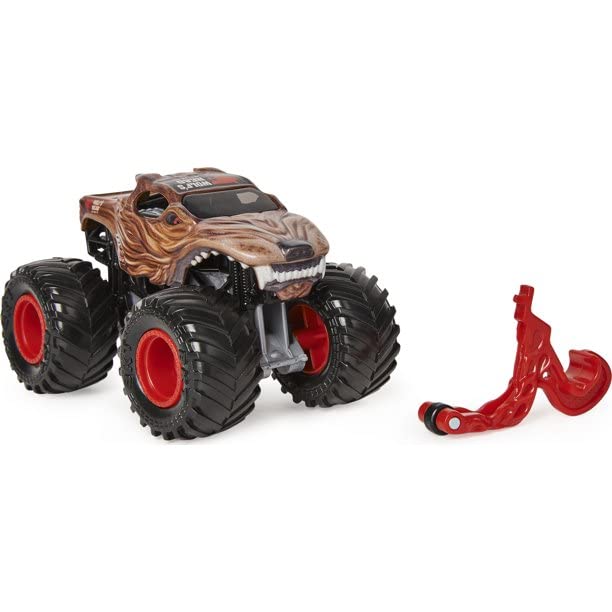 MonsterJam Wolf's Head, 1:64 Scale Wheelie Bar Series 20