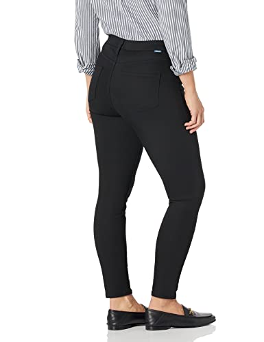 JAG Jeans Women's Petite Valentina High Rise Skinny Pull-on Jeans-Legacy, Forever Black, 12