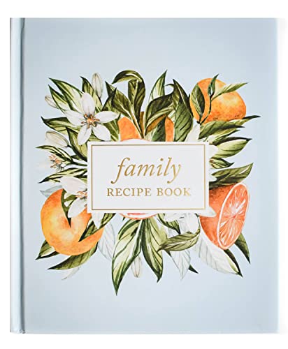 DUNCAN & STONE PAPER CO. Family Recipe Book & Keepsake Journal (160 Pages) ā Blank Cookbooks for Family Recipes - Hardcover Recipe Scrapbook - Wife/Mom/Grandmas Recipe Book