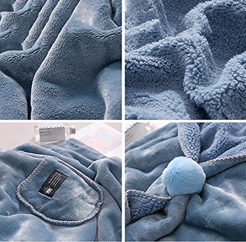 Cozy Fleece Wrap Shawl with Large Front Pockets - Keeps Hands and Shoulders Warm Wearable Blanket Throw Flannel Sherpa Cape for Women
