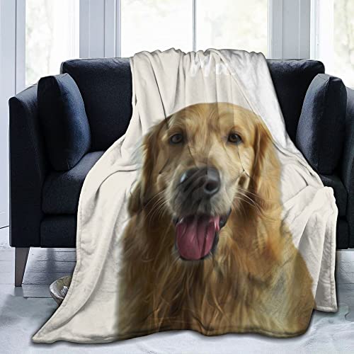 Custom Pet Blanket, Personalized Pet Photo Blanket, Custom Dog Blanket with Photo and Name, Custom Pet Portrait Blanket - Customized Soft Flannel Fleece Blanket Gift for Pet Lover, Birthday, Christmas