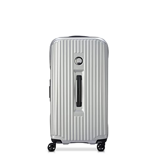 DELSEY Paris Securitime 26" Trunk Spinner (Silver, Checked-Medium 26 Inch)