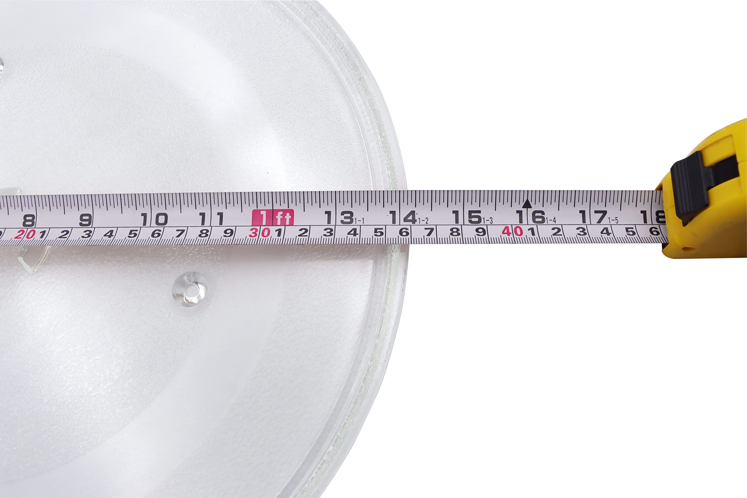 14-1/8" Microwave Glass Turntable Tray works for Samsung DE74-20002B DE74-20002A DE7420002 1150157 MC7698W ME1460SB MG14H3020CM MG7980W MS1470WA PS4234950 Microwave Oven Cooking Plate 36CM