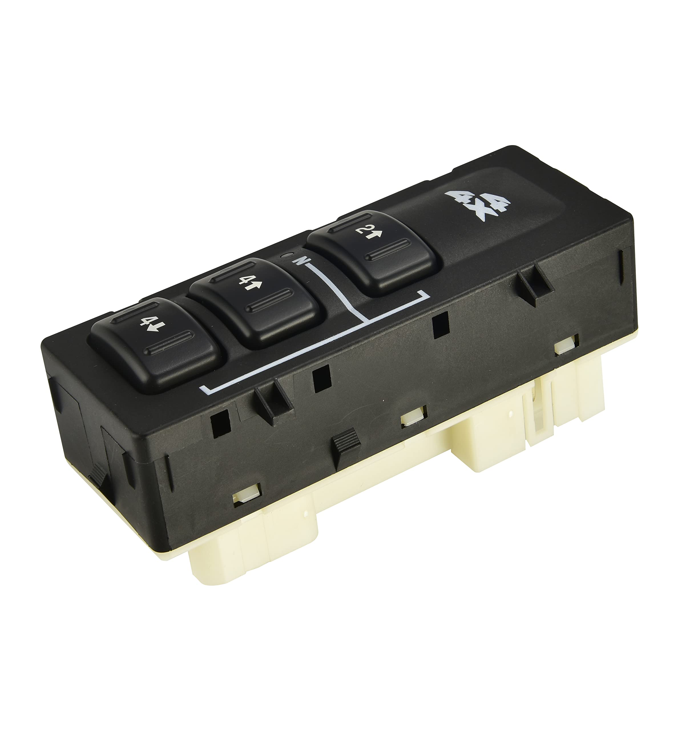 4WD Wheel Drive Switch 4x4 Selector Switch Compatible with 2003-2007 Chevy Avalanche Silverado Suburban Tahoe GMC Sierra Yukon Replacement for 19259312 15164519 15136040 with No Auto 4X4 Button