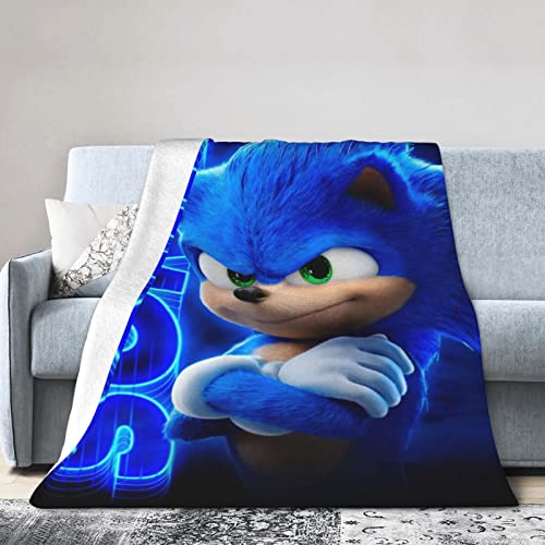 Cartoon Blanket Ultra Soft Micro Fleece Blanket for Bed Couch Living Room,Flannel Throw Blanket for Kids Adults.50 X40