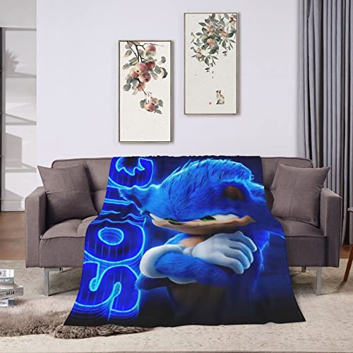 Cartoon Blanket Ultra Soft Micro Fleece Blanket for Bed Couch Living Room,Flannel Throw Blanket for Kids Adults.50 X40