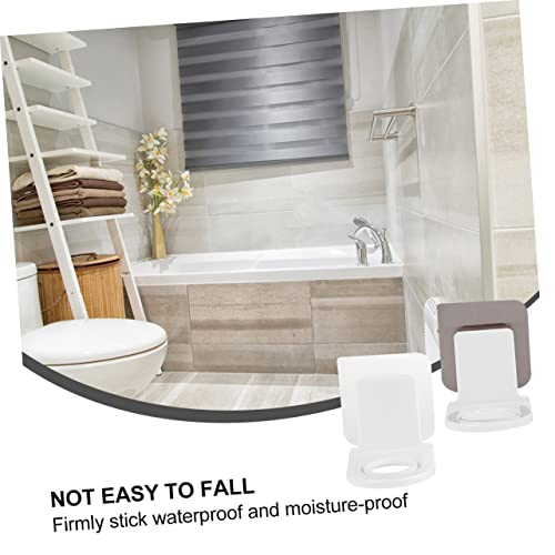 Cabilock Shower Gel Holder Body Wash Container Hanging Storage Shelves 6 Pcs Hanging Storage Racks Trace-free Storage Holders Storage Brackets Novel Shampoo Bottle Hangers Detergent Racks