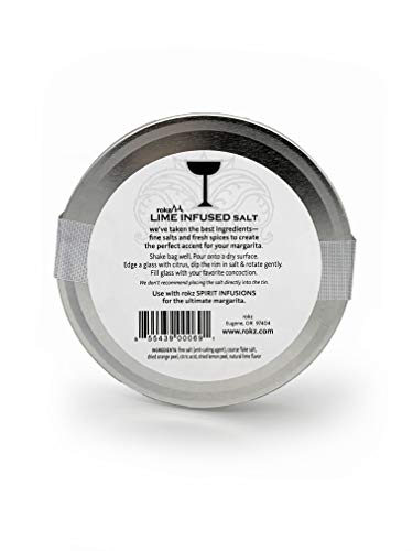 Rokz Lime Margarita Salt Rimmerz, 4oz (Pack of 2)