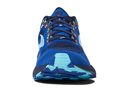 Brooks Women’s Launch 9 Neutral Running Shoe - Blue/Peacoat/Yellow - 8